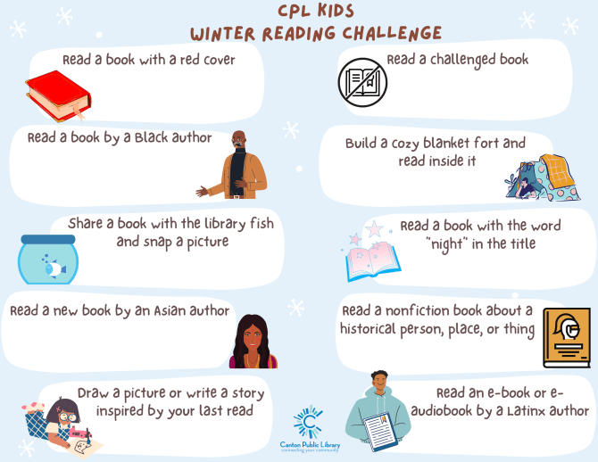 Kids Winter Reading Challenge | Canton Public Library