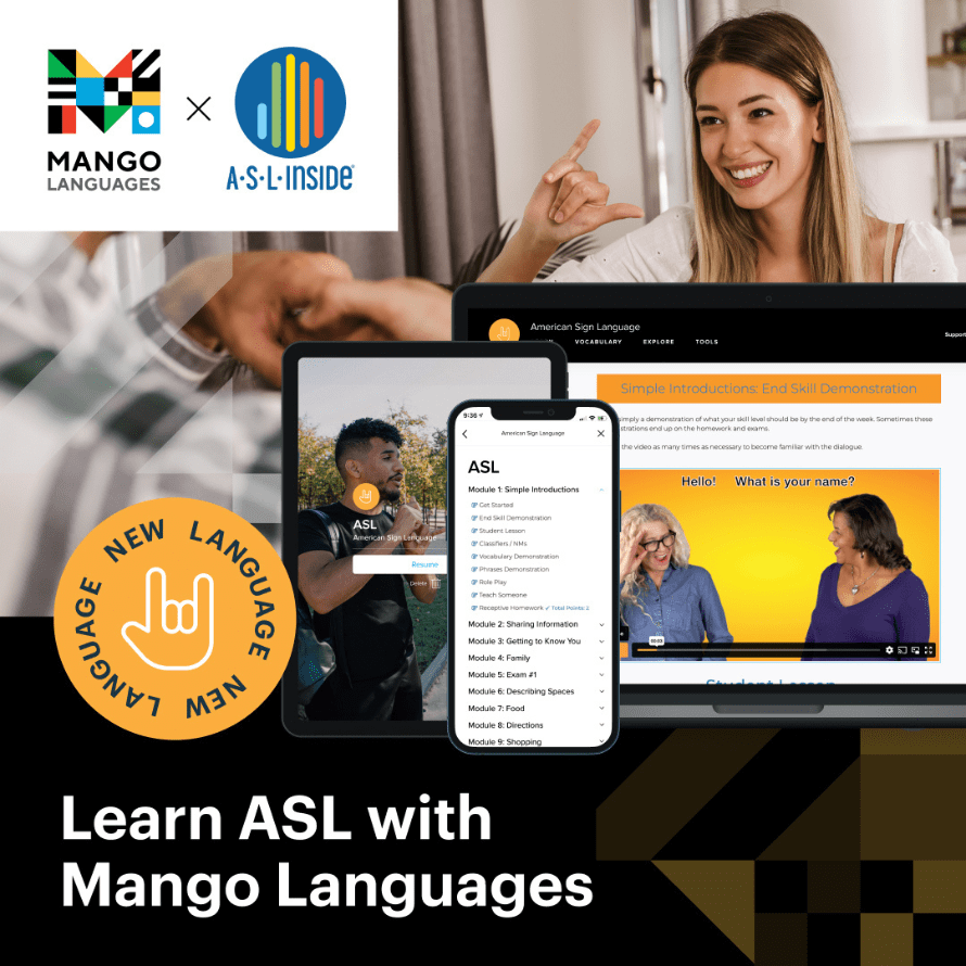 Learn ASL with Mango Languages | Canton Public Library