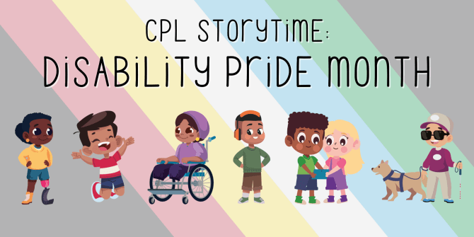 Storytime: Disability Pride Month | Canton Public Library